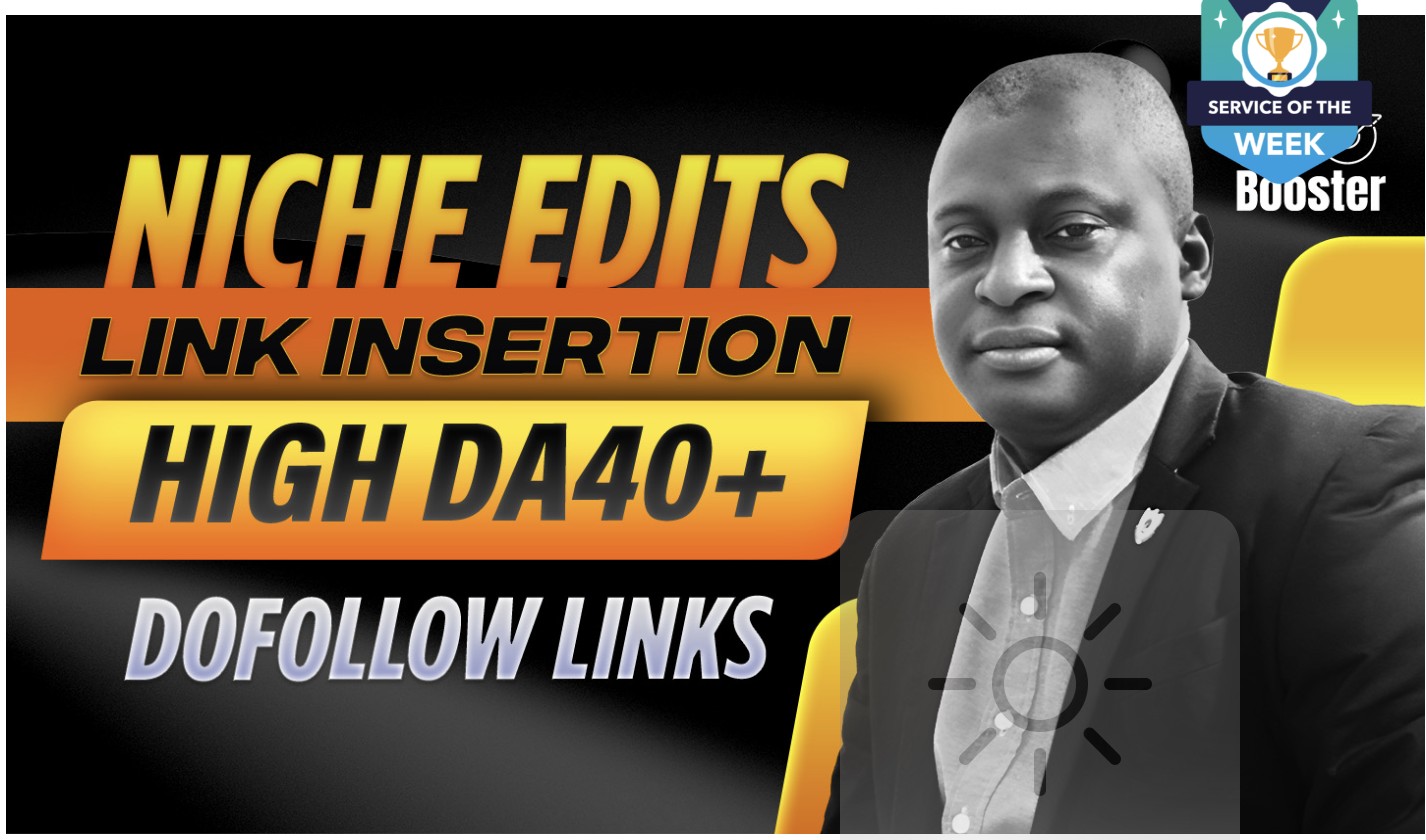 The Best Niche Edit Service